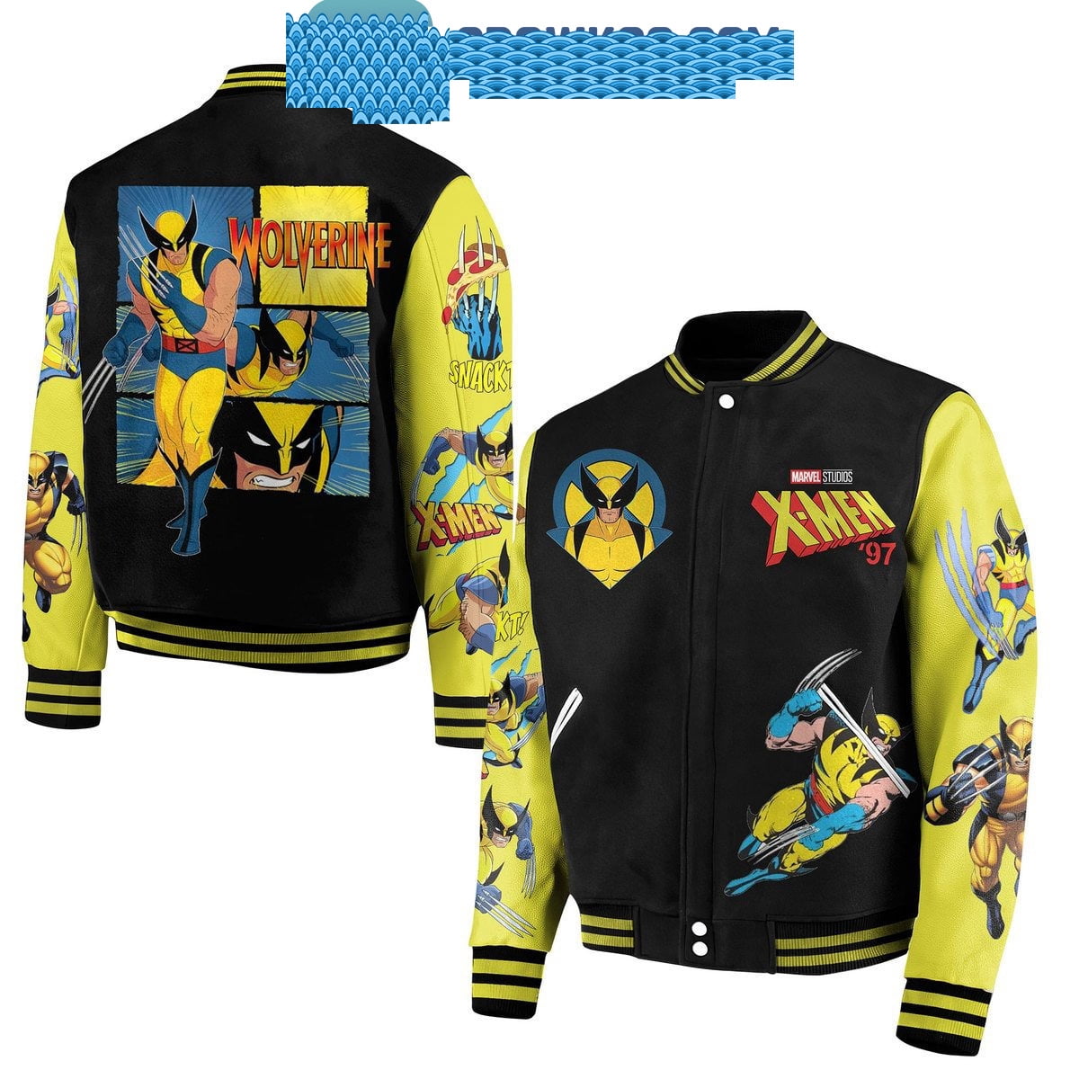 X-Men 97 Wolverine James Howlett Fan Baseball Jacket - Walmart.com