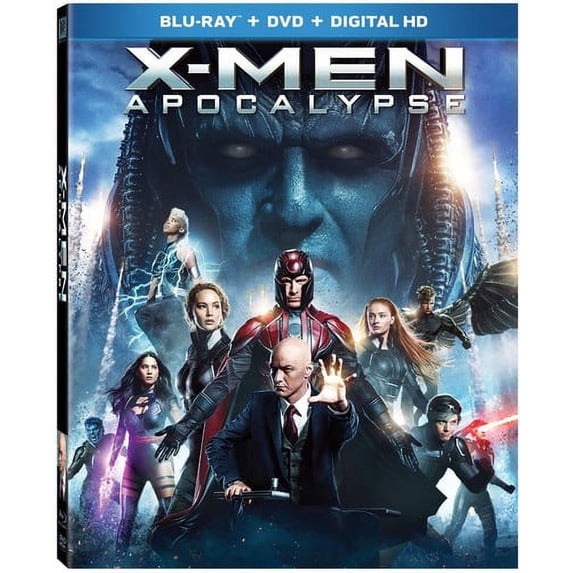 X-Men: Apocalypse (Blu-ray + Blu-ray), 20th Century Studios, Action ...