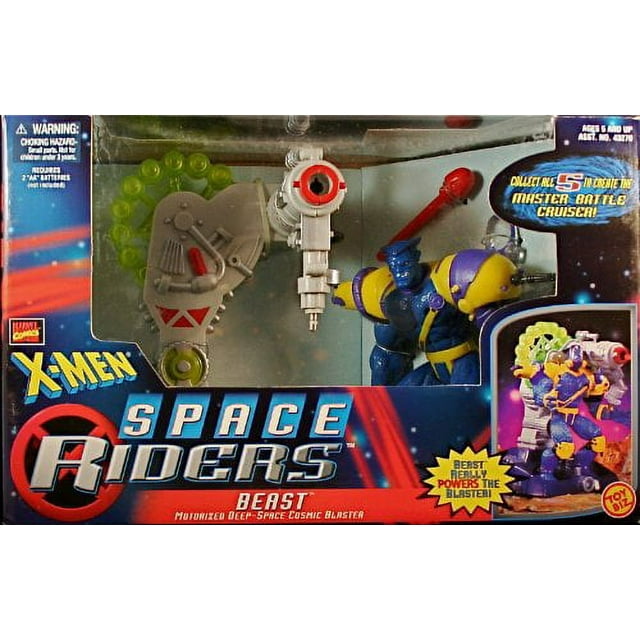 Marvel X-Men Space Riders Beast Figure with Deep-Space Cosmic Blaster ...