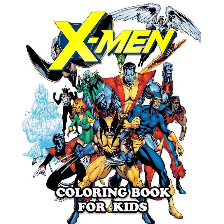 coloring pages x men