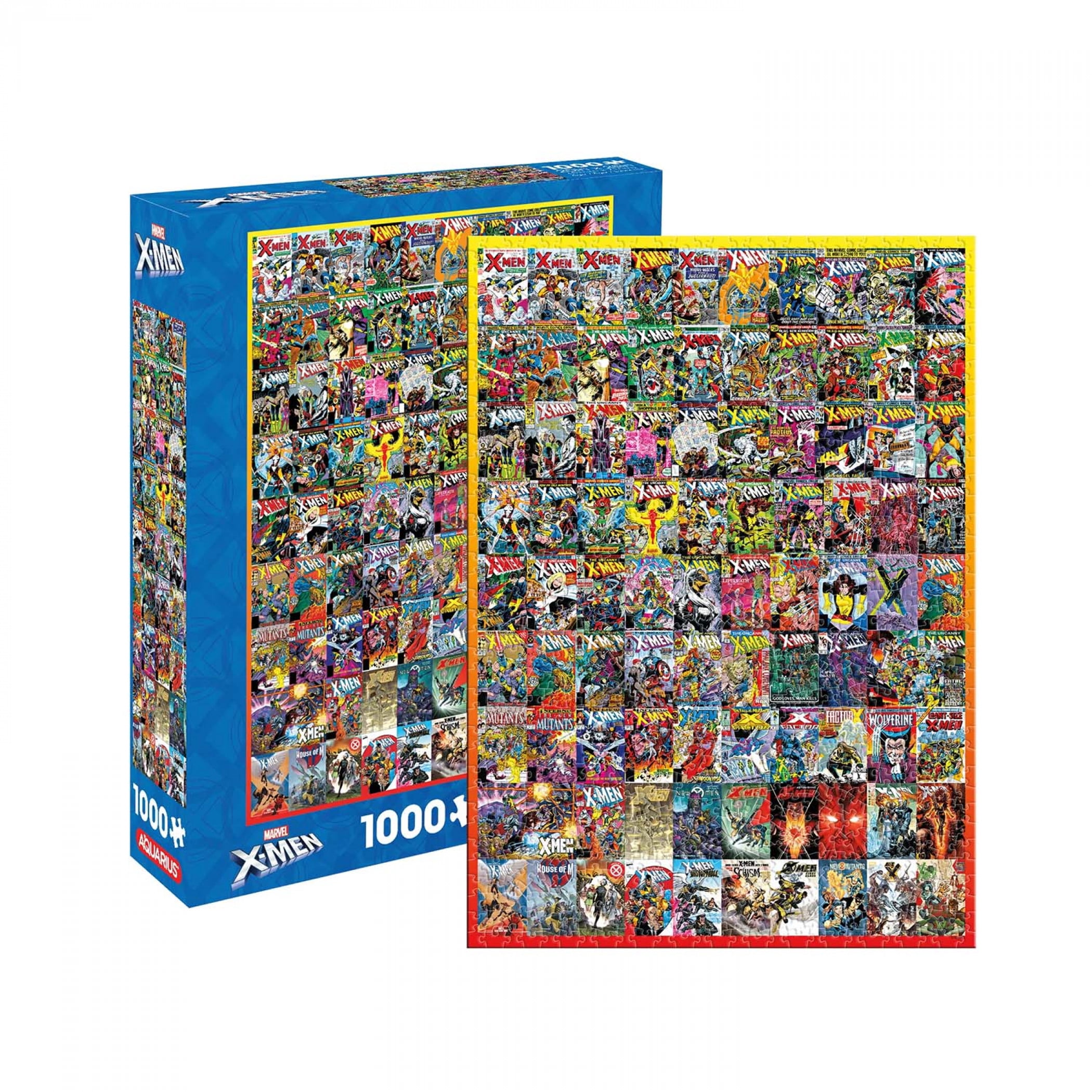 X-Men Comic Covers 1,000 Piece Jigsaw Puzzle - Walmart.com