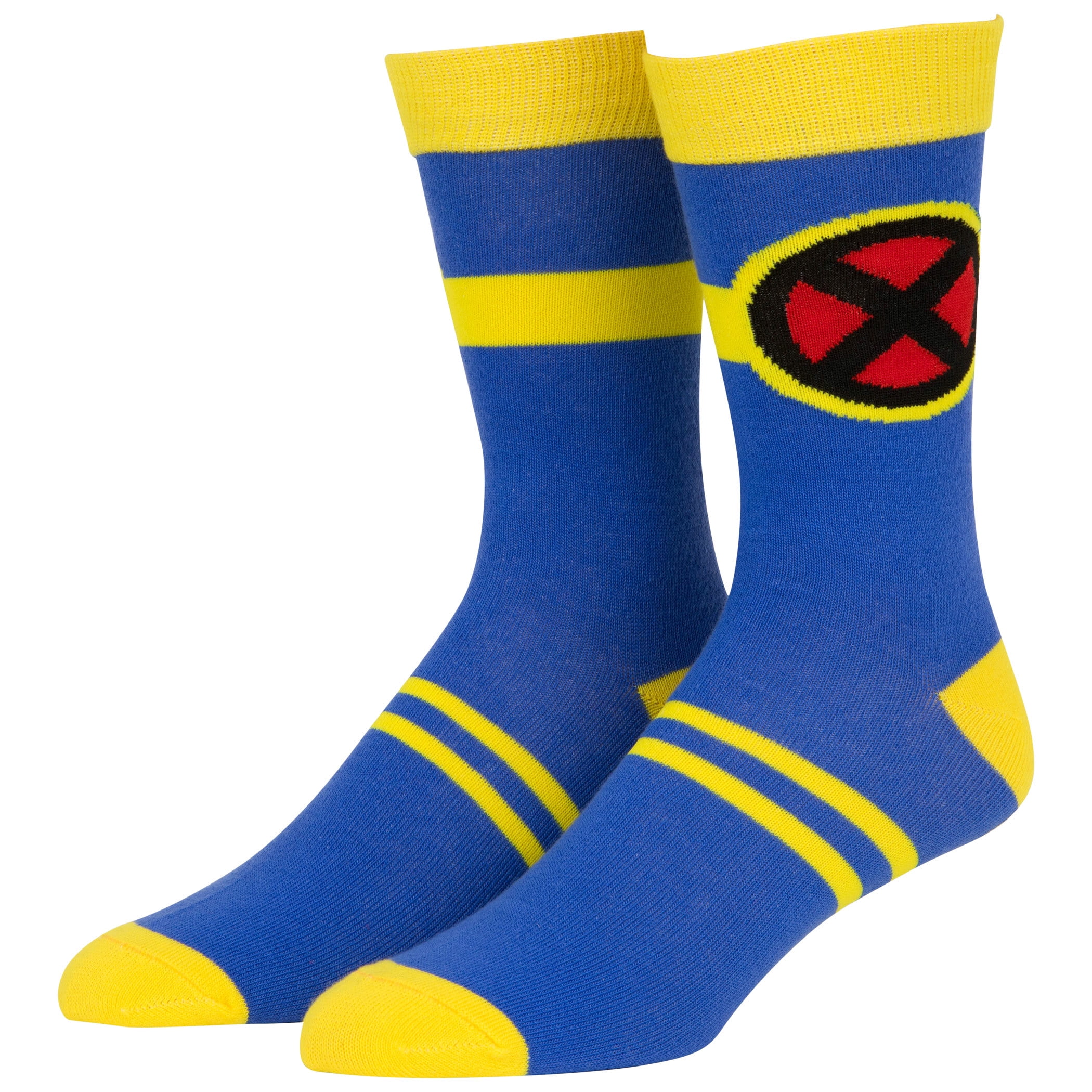 X-Men Cyclops Character Armor Costume Crew Sock - Walmart.com