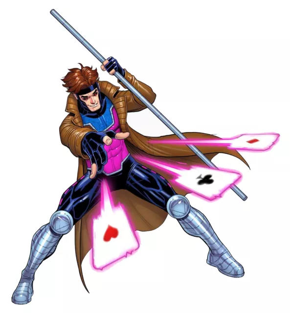 X-Men Gambit Stickers Phone Decal Water Bottle Stickers Car Decals ...