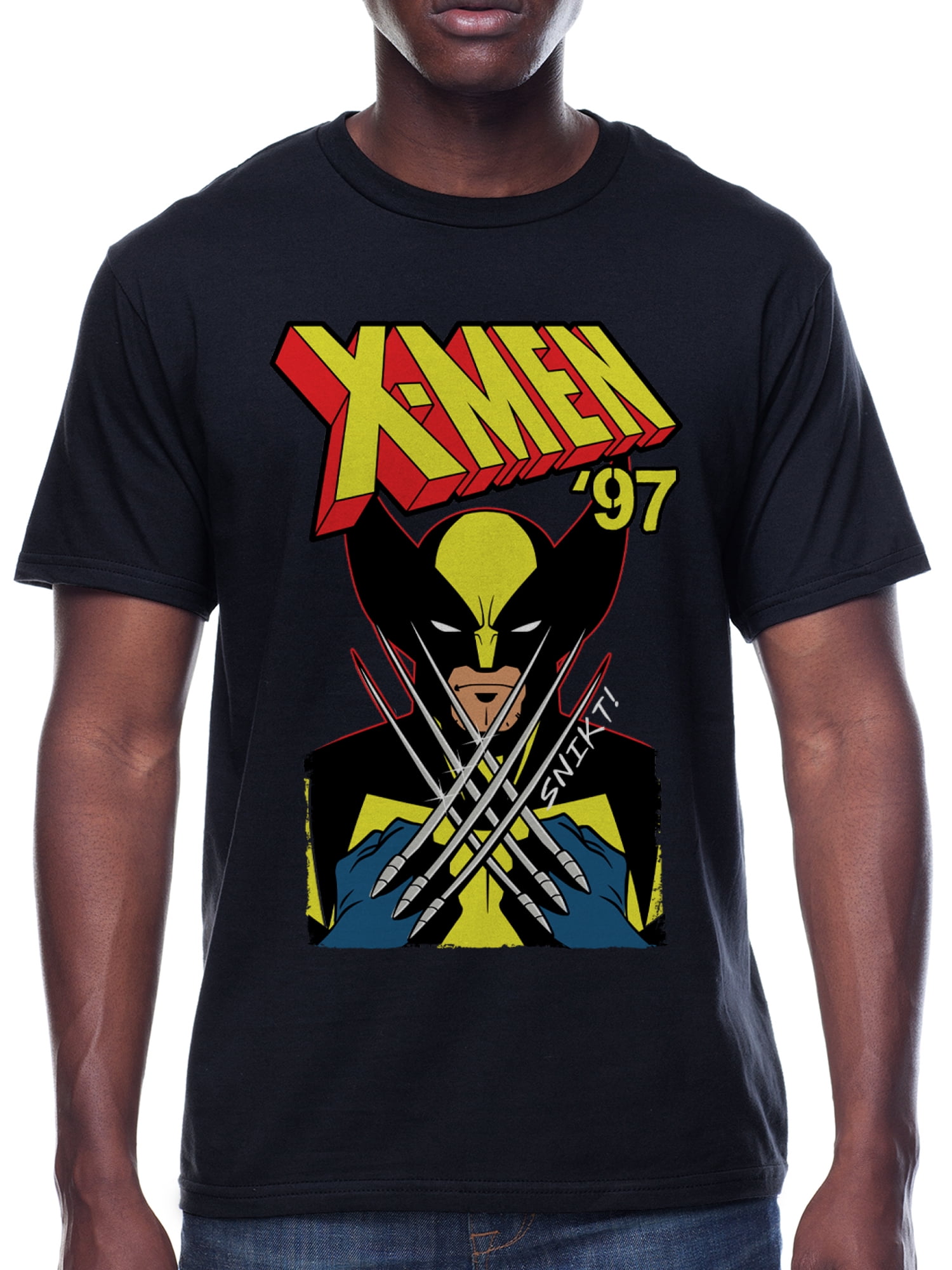 X-Men, Wolverine Men's & Big Men's Apparel Graphic T-Shirt, Mutant Man ...