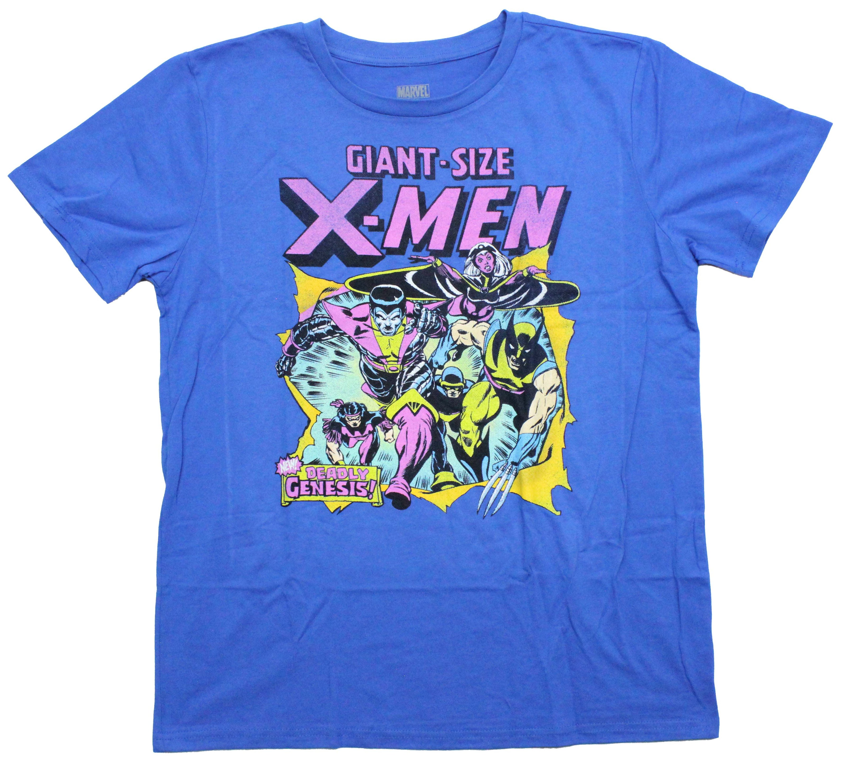 X-Men Mens T-Shirt - Giant-Sized X-Men Cast Deadly Genesis (Medium) - Walmart.com