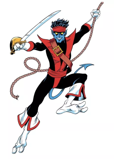 X-Men Nightcrawler Stickers Phone Decal Water Bottle Stickers Car ...