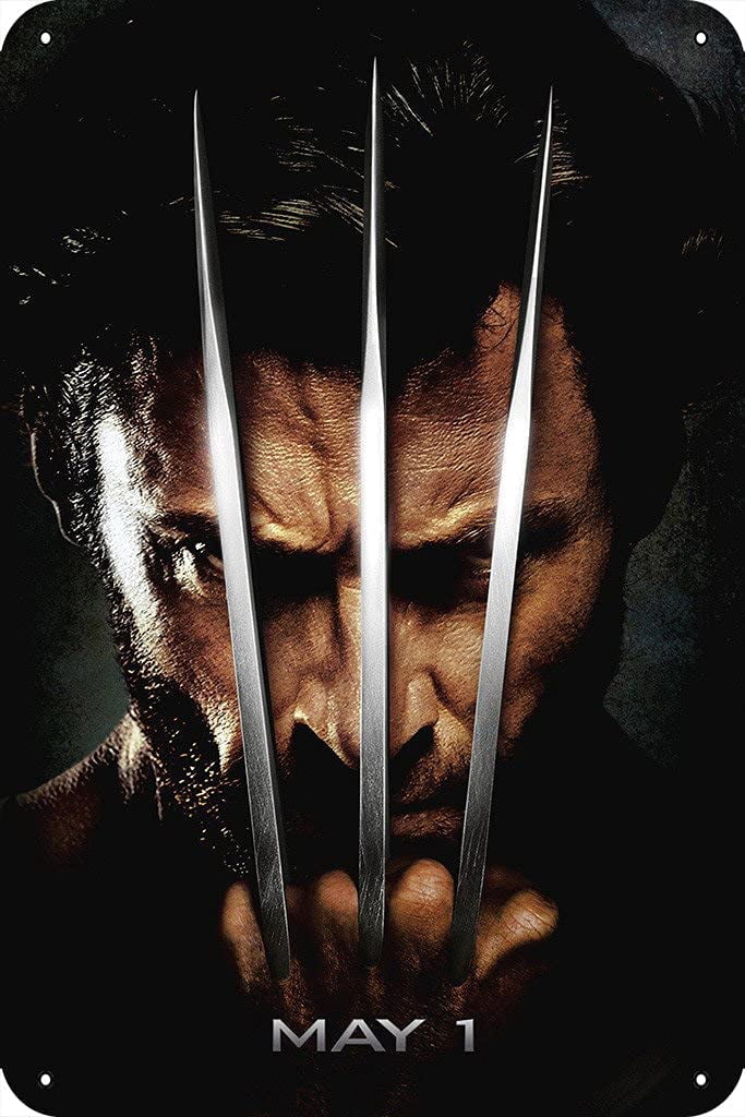 X-Men Origins Wolverine Poster Metal Tin Sign 8x12 Inch Movies & TV ...