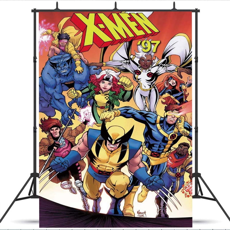 X-Men Party Supplies Backdrop Banner Poster Birthday Decorations ...