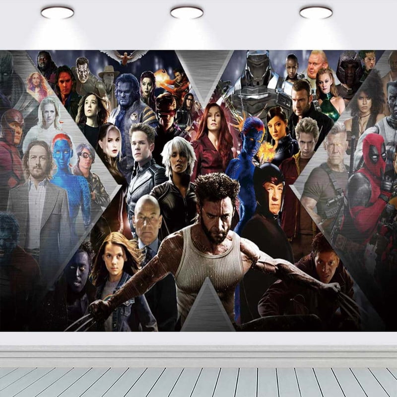 X-Men Party Supplies Taspestry Poster Banner Backdrop Background Wall ...