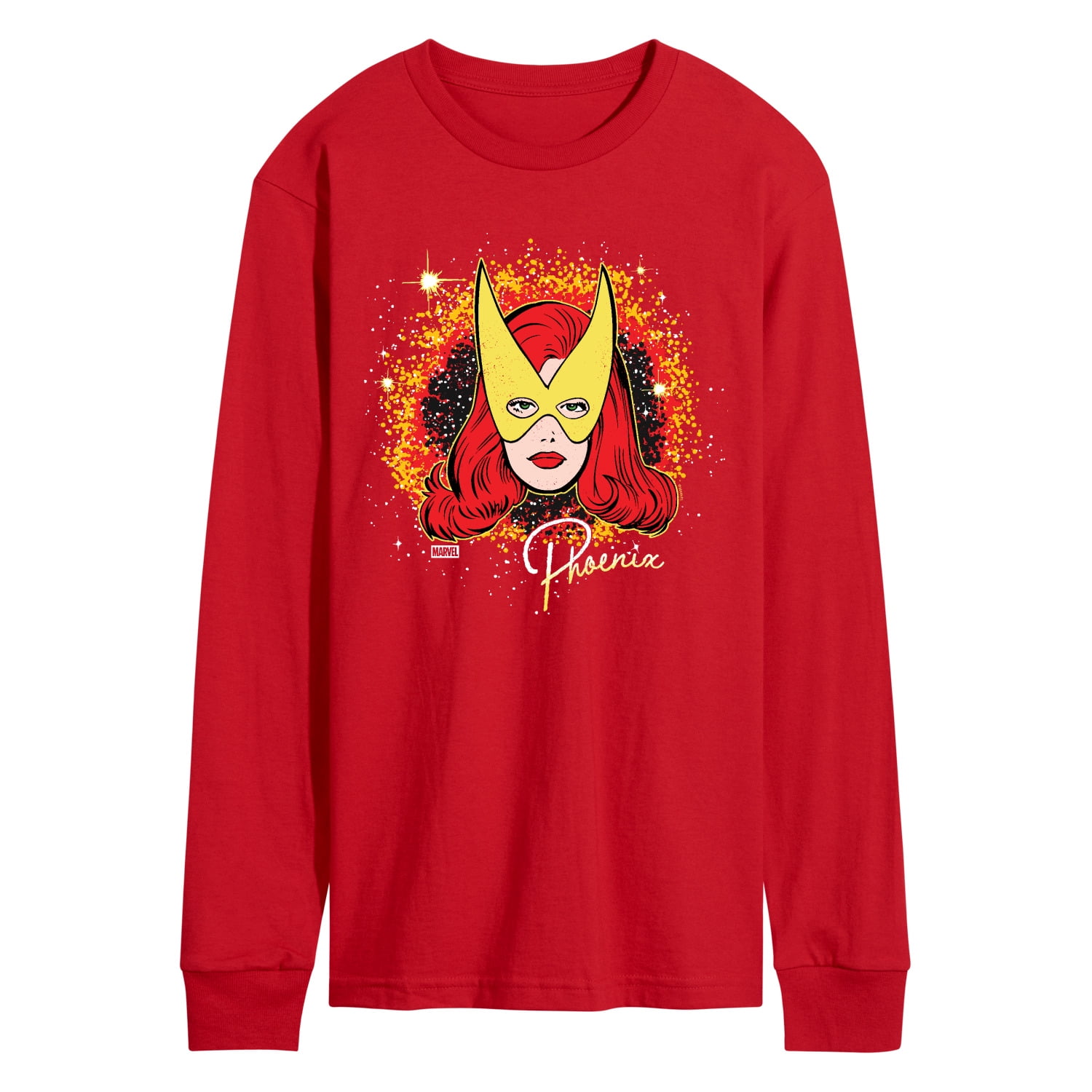 X-Men - Phoenix Signature - Men's Long Sleeve Graphic T-Shirt - Walmart.com