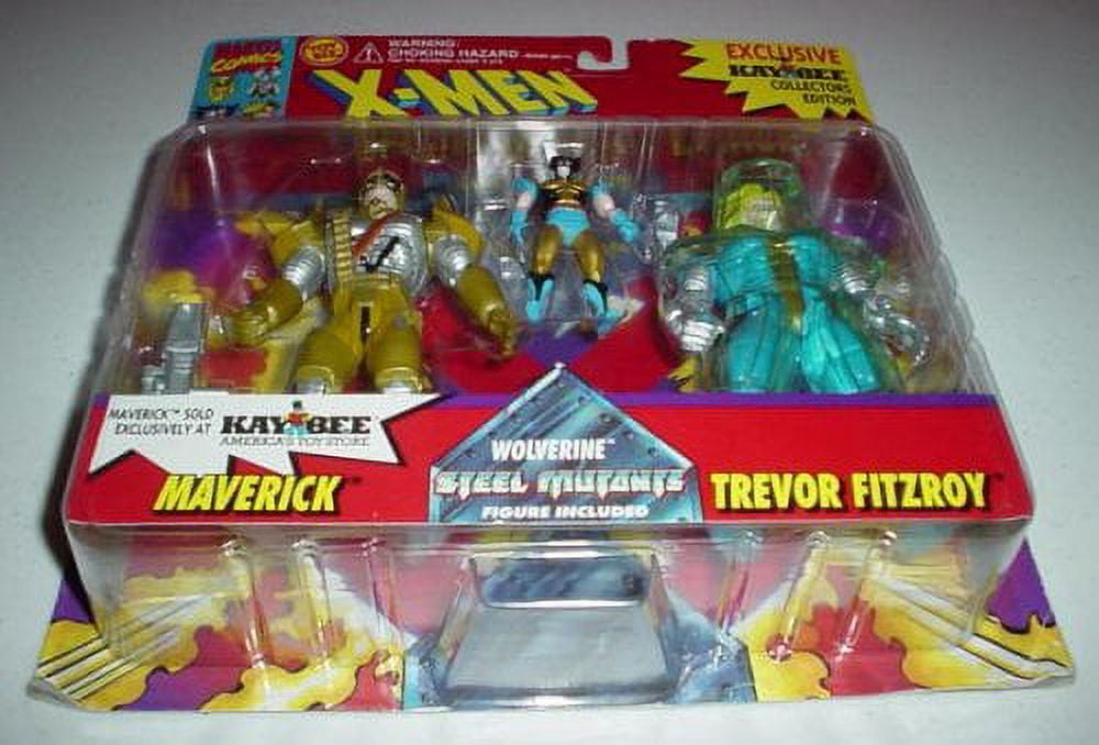X-Men Special Metallic Edition Maverick Wolverine Trevor Fitzroy Action ...