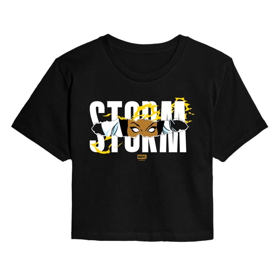 X-Men - Storm Face Cropped Graphic T-Shirt - Walmart.com