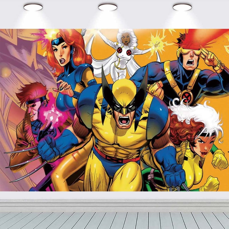 X-Men Wolverine Backdrop Taspestry Wall Decor Banner Party Supplies ...
