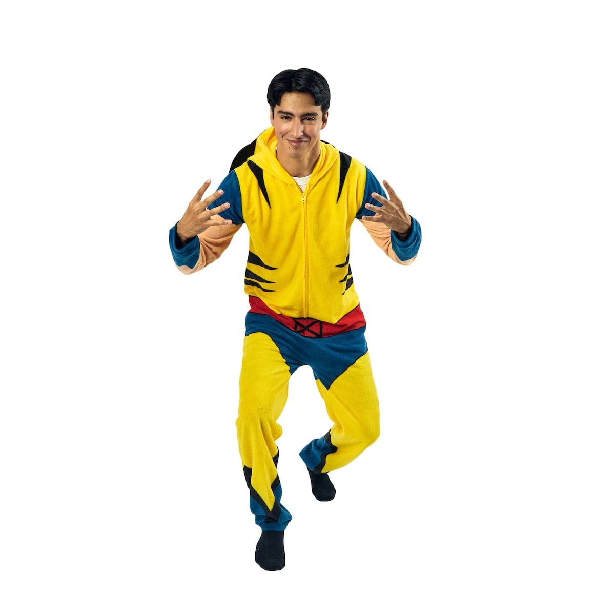 X-Men Wolverine Men’s Union Suit With Hood-Small - Walmart.com