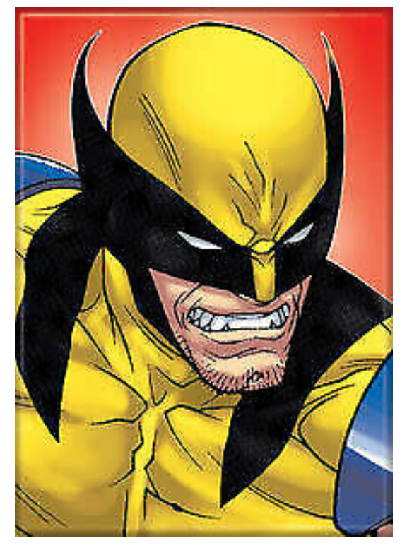 X-Men Wolverine PHOTO MAGNET 2 1/2" x 3 1/2 ITEM: 72308MV Ata-boy ...