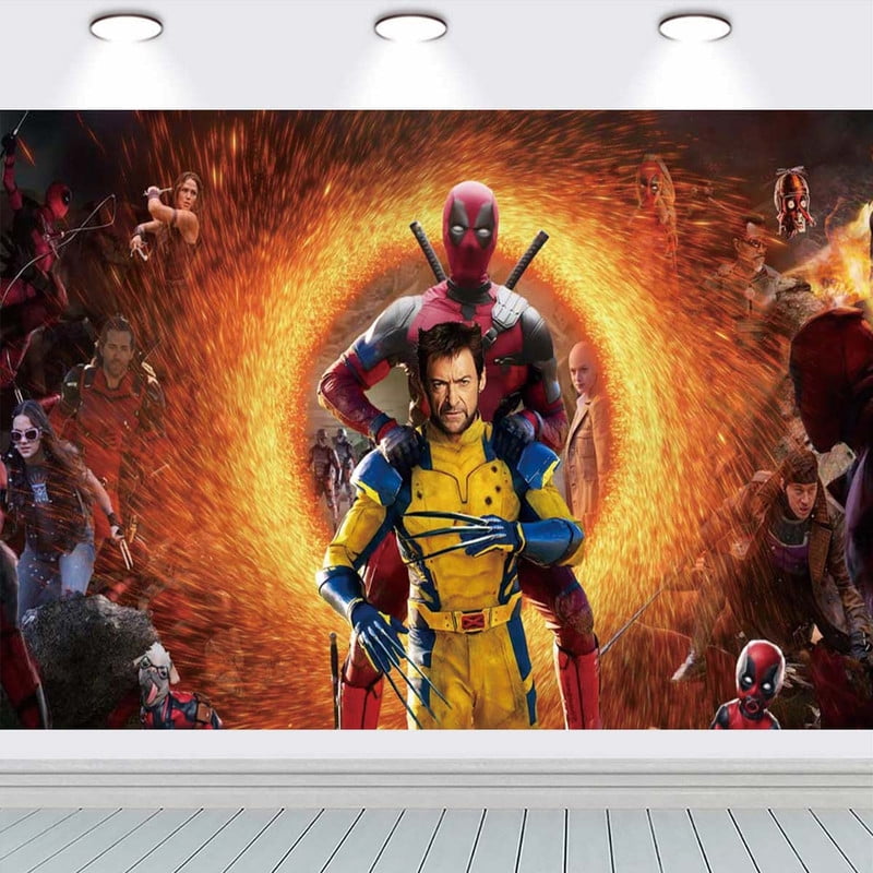 X-Men Wolverine Party Supplies Taspestry Poster Banner Backdrop ...