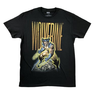 Men's Marvel X-Men Wolverine Ready Graphic Tee Black 3X Large - Walmart.com