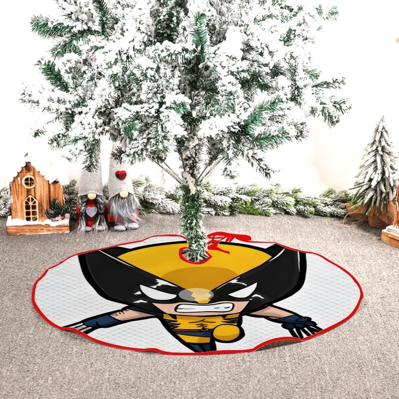 X-Men Wolverine themed Christmas Tree Skirt 48inch premium collectible ...