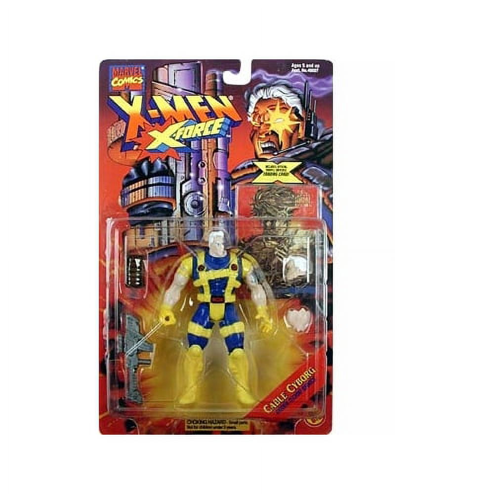 Toy Biz X-Men: X-Force Collectible Kids Cable Cyborg Action Figures ...