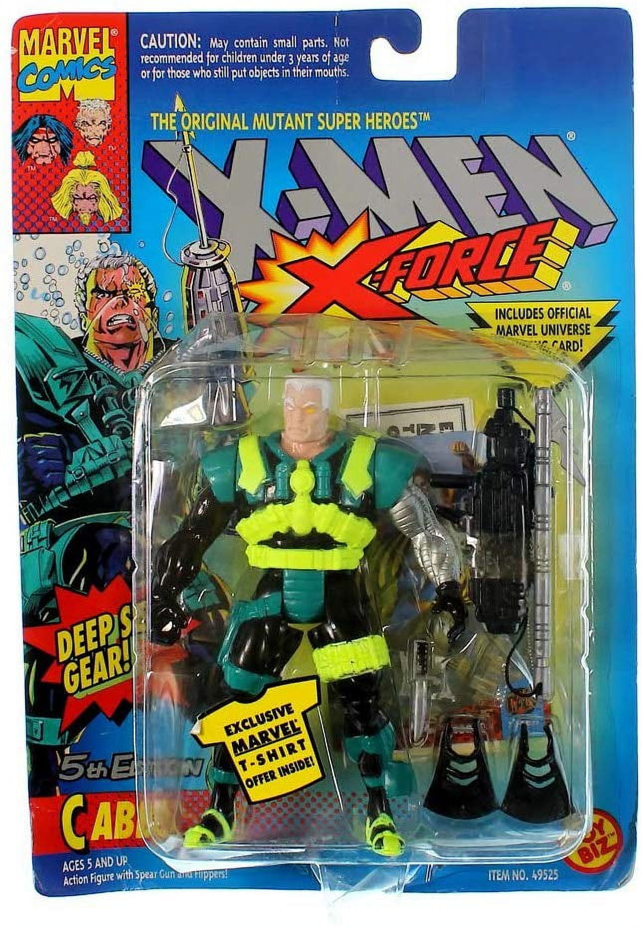 X-Men X-Force - Cable - Original Mutant Super Heroes Action Figure Toy ...