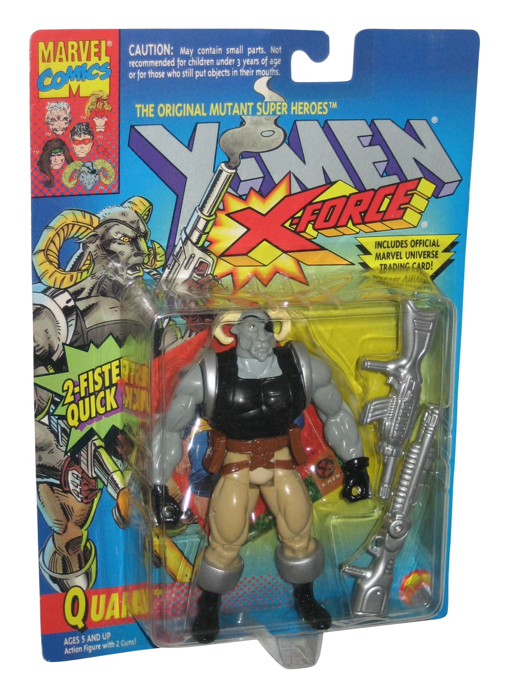 X-Men X-Force Series - Quark 2 Fisted Quick Draw - Action Figure Toy ...