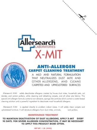 X-Mit Anti-Allergen Carpet Cleaning Powder - Walmart.com