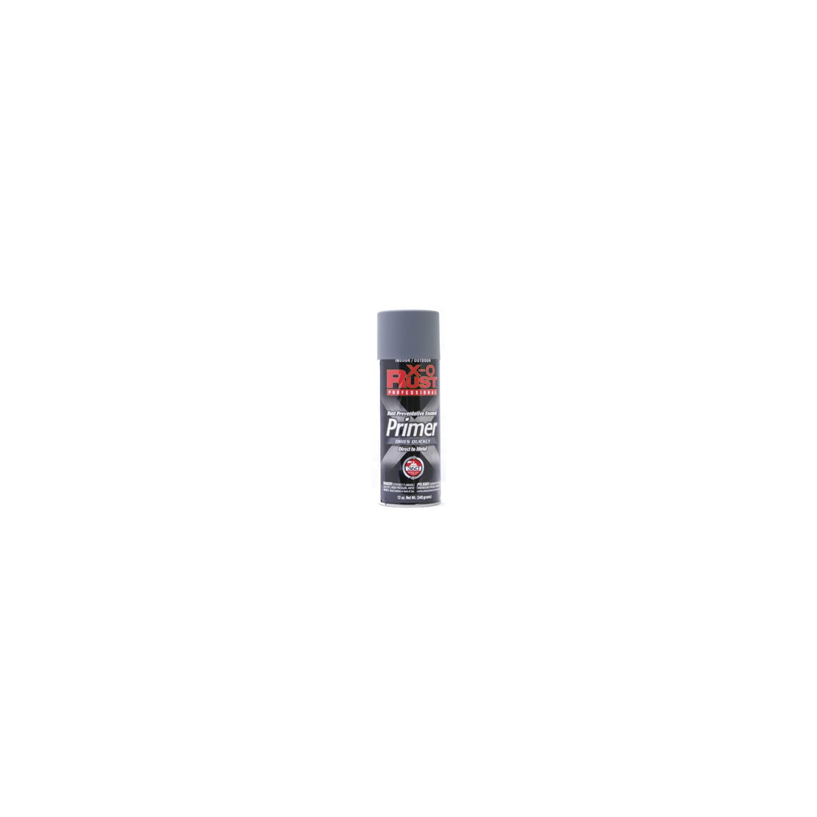 X-O Rust 1280P-AER Anti-Rust Spray Primer, Gray, 12 oz. - Quantity 1 ...