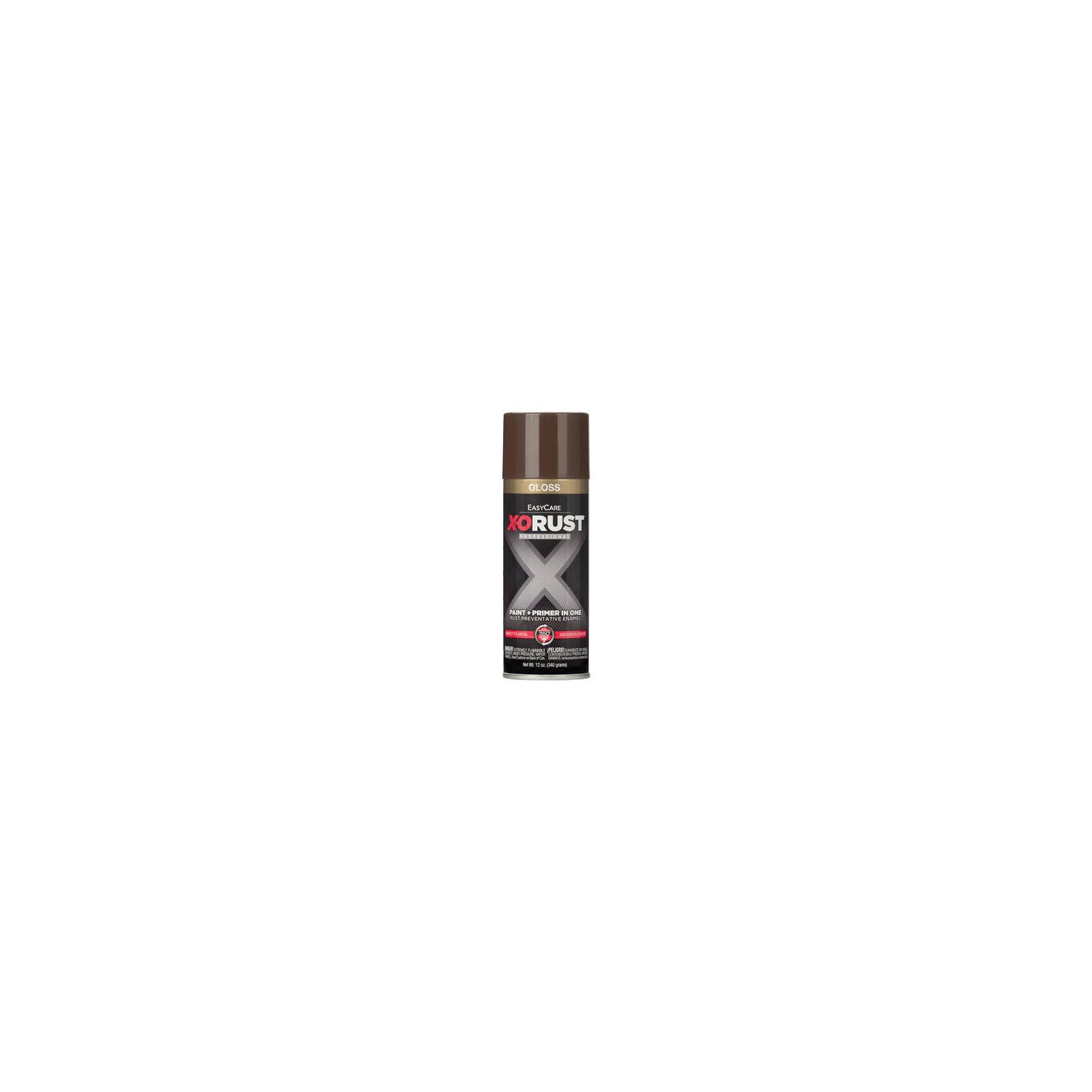 X-O Rust XOP20-AER Anti-Rust Enamel Spray Paint & Primer, Seal Brown ...