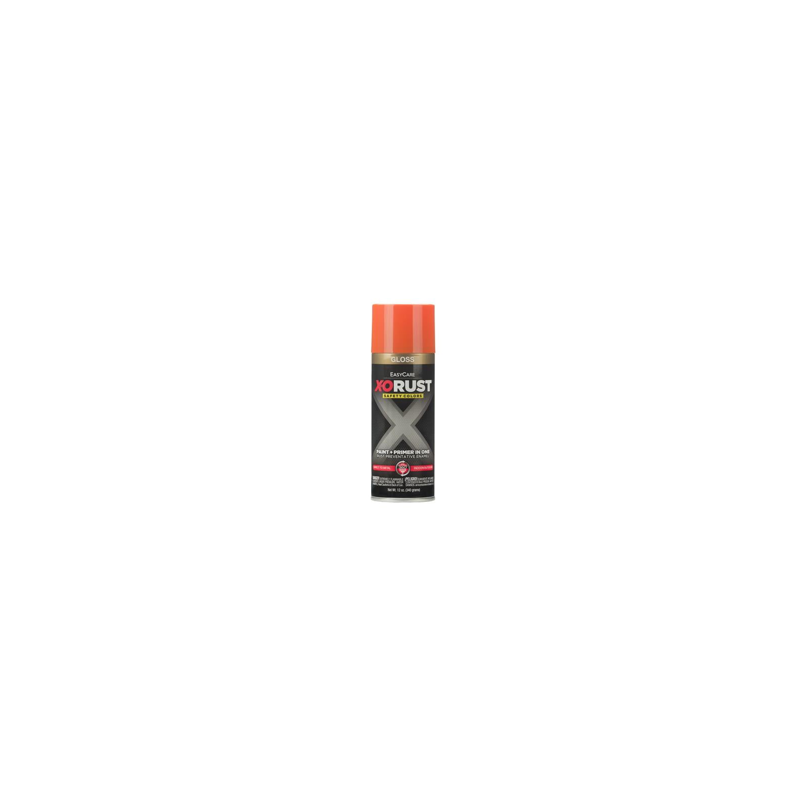 X-O Rust Anti-Rust Enamel Spray Paint & Primer, Safety Orange Gloss for ...