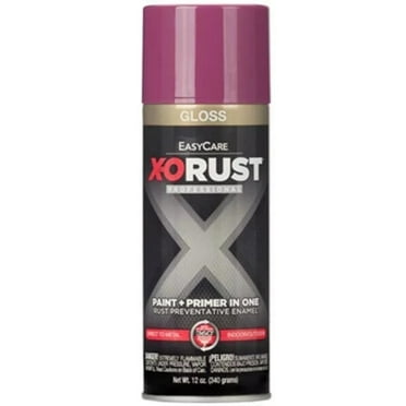 Anti-Rust Enamel Spray Paint & Primer, Safety Blue Gloss, 12 oz ...