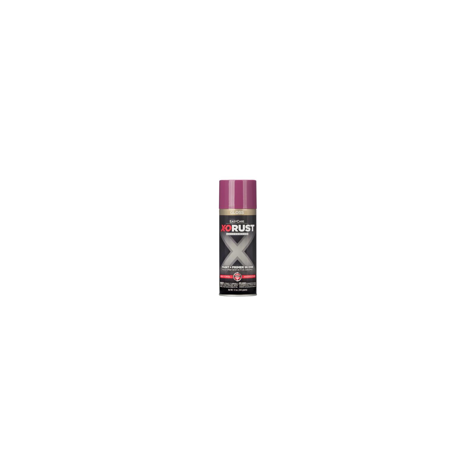 X-O Rust XOP33-AER Anti-Rust Enamel Spray Paint & Primer, Safety Purple ...