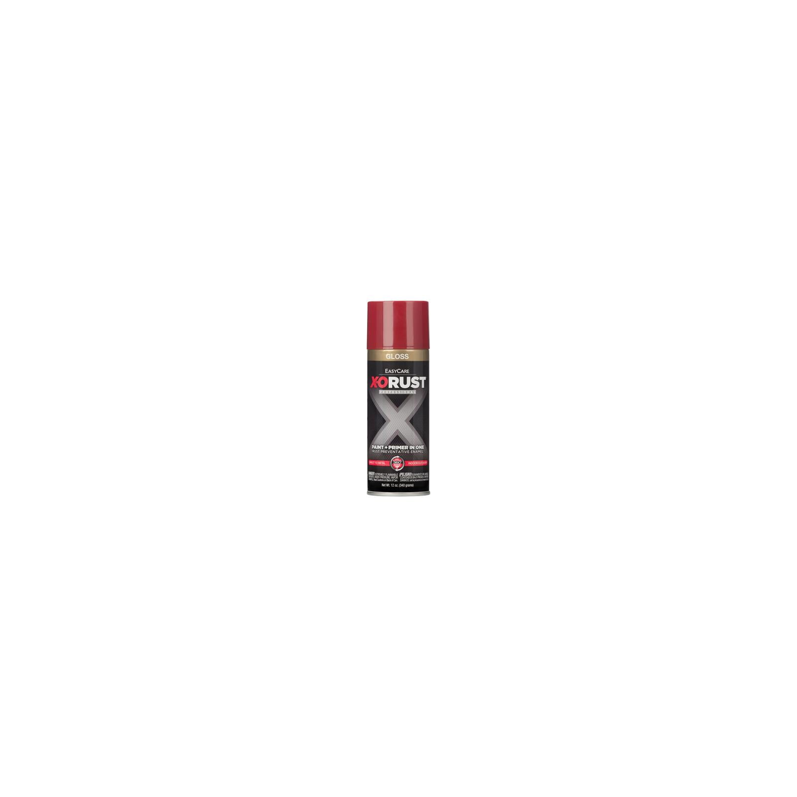 X-O Rust XOP39-AER Anti-Rust Enamel Spray Paint & Primer, Fiesta Red ...