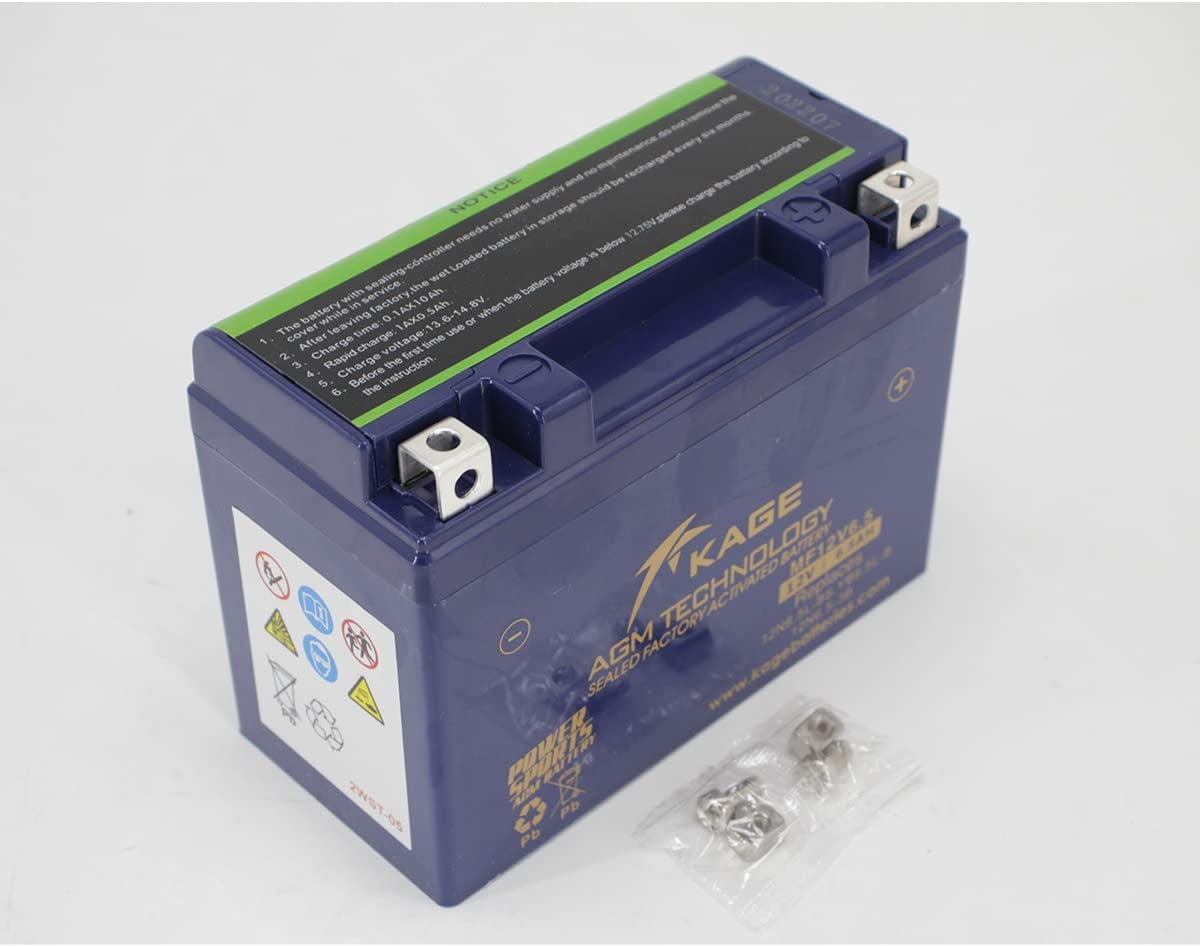 X-PRO 12V 6.5Ah Battery for ATVs, Dirt Bikes, Go Karts, fit Hawk 250 ...