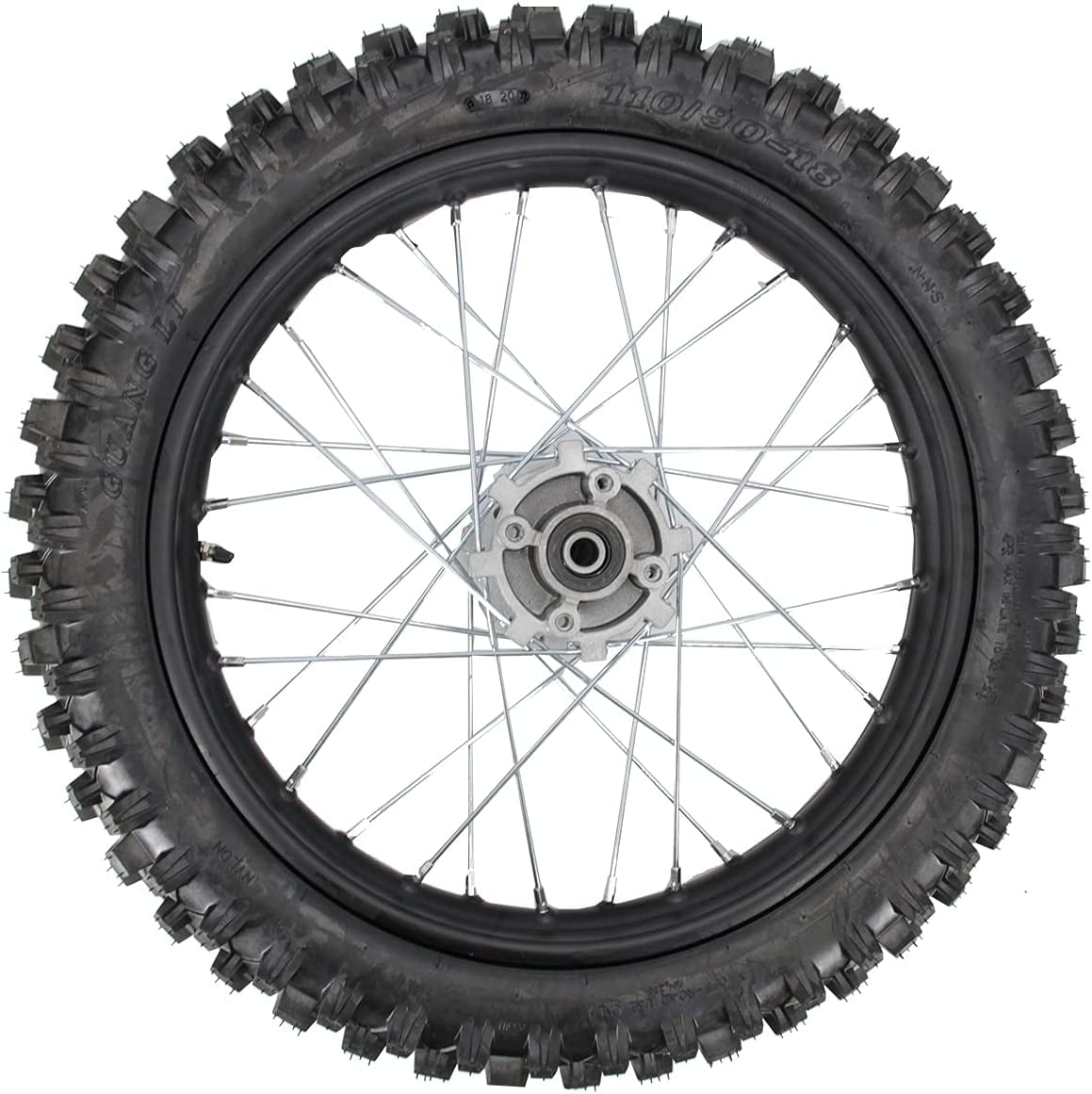 X-PRO 18" Rear Wheel 110/90-18 with 15mm Bearing Assembly for Dirt ...