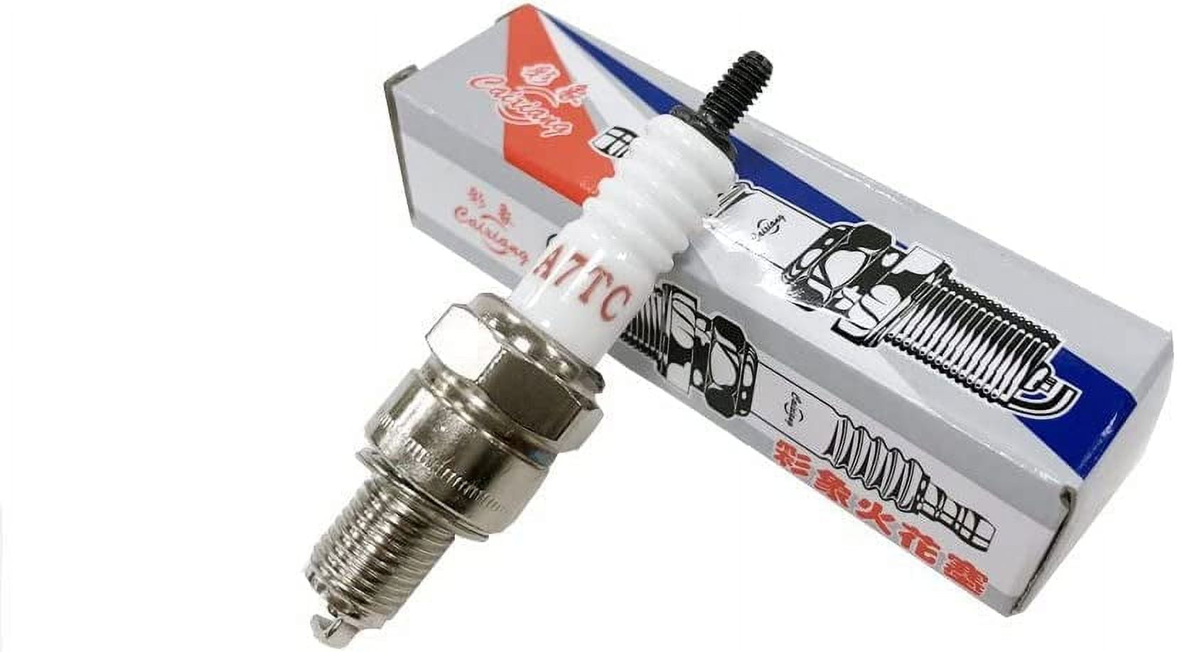X-PRO A7TC Spark Plug, Fits 50cc-150cc ATV/Dirt Bike/Go Kart/Scooter ...
