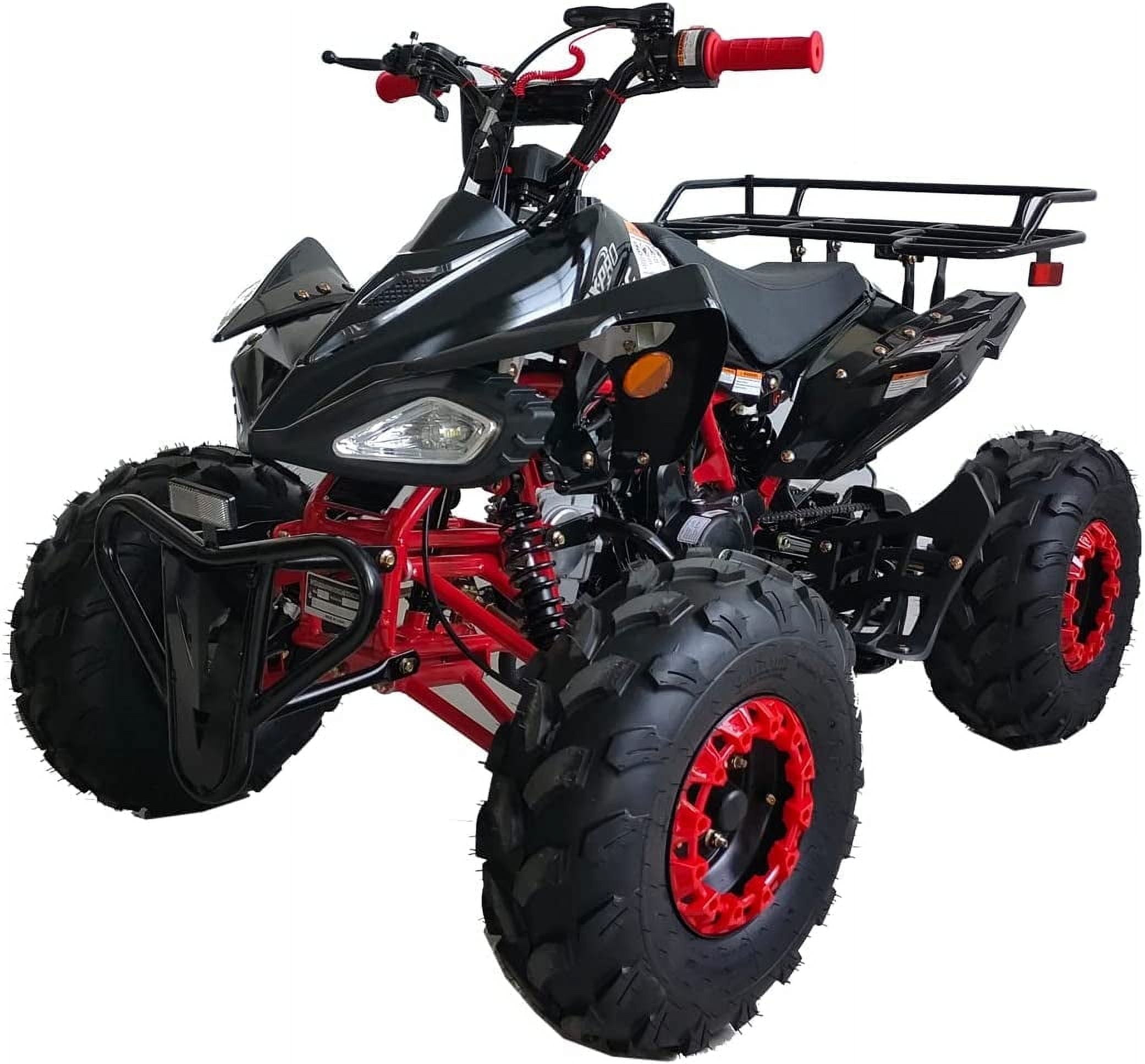 "X-Pro 125cc Kids Gas ATV, Automatic 4-Stroke Quad with Reverse Control ...
