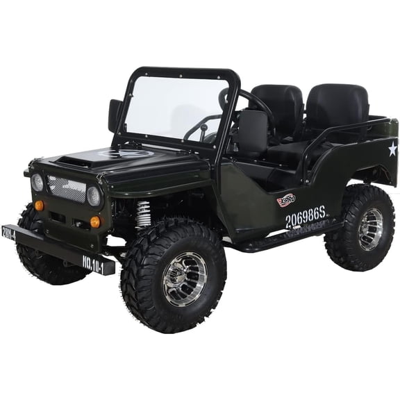 X-Pro Ranger 150 Jeep Go Kart with 3-Speed Semi-Automatic Transmission ...