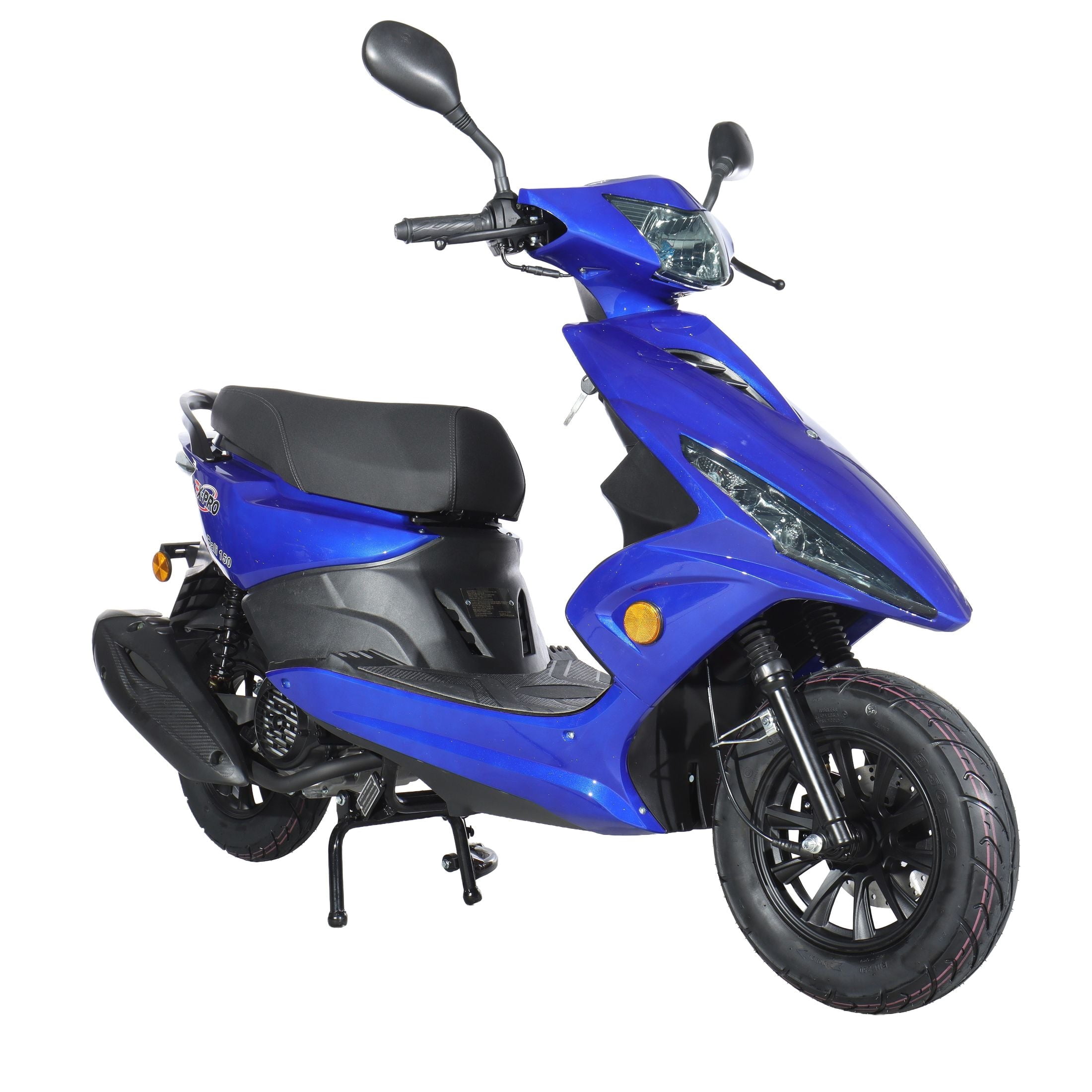 X-Pro Bali 150cc Gas Moped for Adults, Street Legal Gas Powered Motor ...
