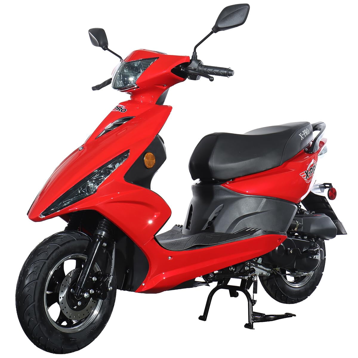 X-Pro Bali 50 Moped Scooter Gas Scooter with CVT Automatic, Electric ...
