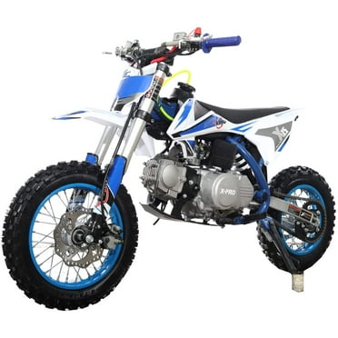 MotoTec X2 110cc 4-Stroke Mini Automatic Gas Dirt Bike for Kids, Green ...