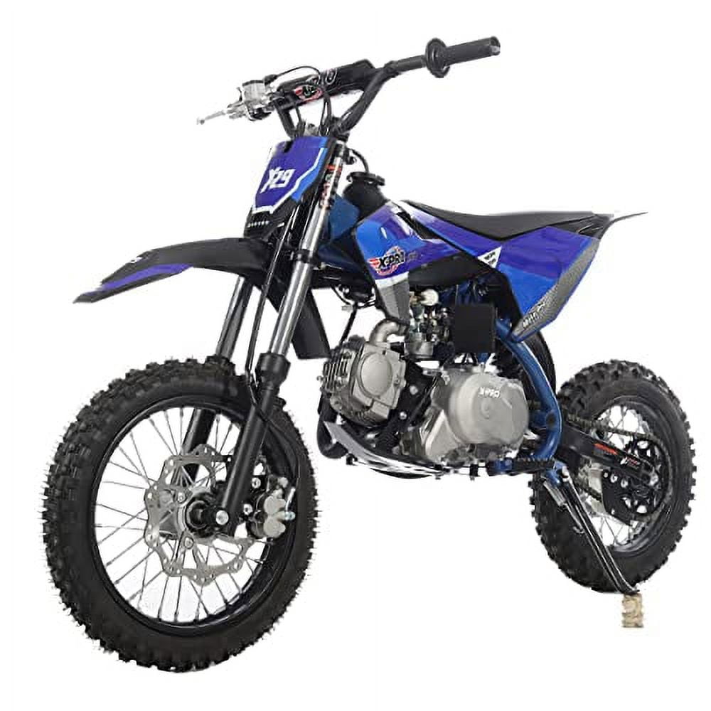 "X-Pro 110cc Gas Dirt Bike, Auto Transmission, Electric Start, 14""/12 ...