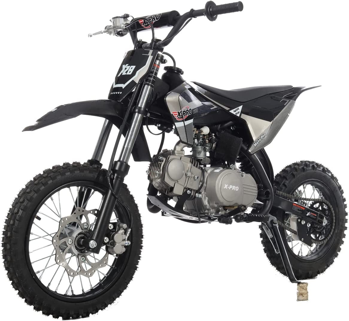 "X-Pro 110cc Dirt Bike for Teens & Adults, Semi-Automatic Transmission ...