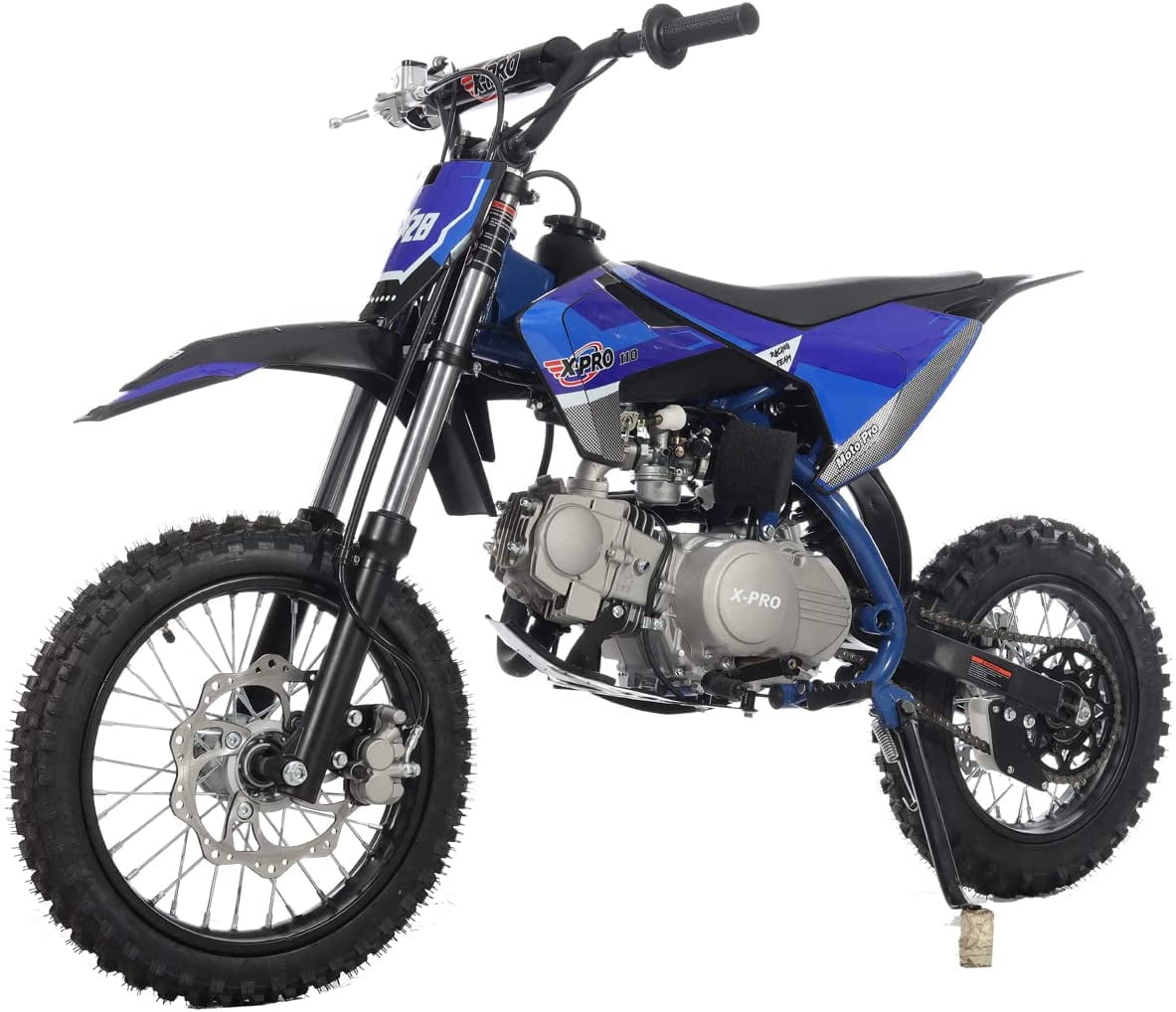 X-Pro Brand New 110cc Pit Dirt Bike, with Semi-Automatic Transmission ...