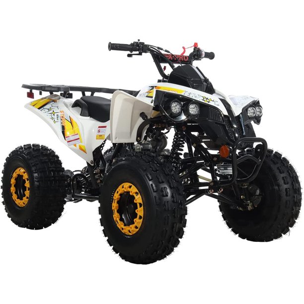 X-Pro Brand New 125cc Gas ATV, Automatic Transmission w/Reverse Electric Start Big 19"/18" Tires ...