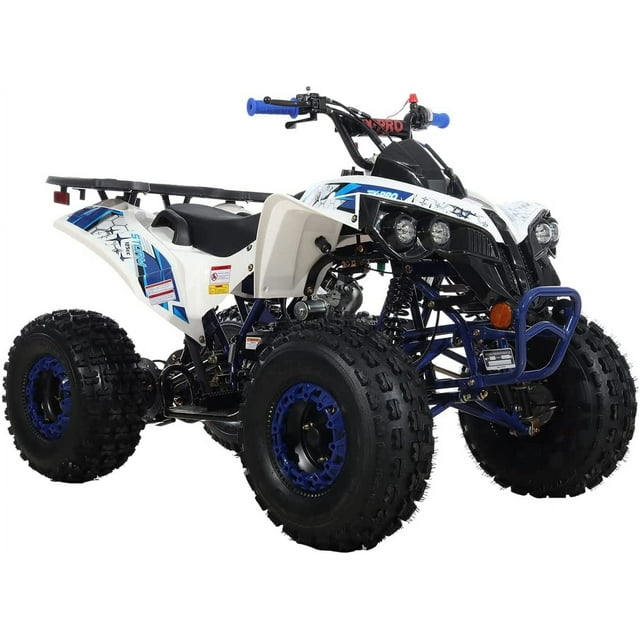 "X-Pro 125cc Gas ATV, Auto Transmission, Electric Start, 19""/18 ...