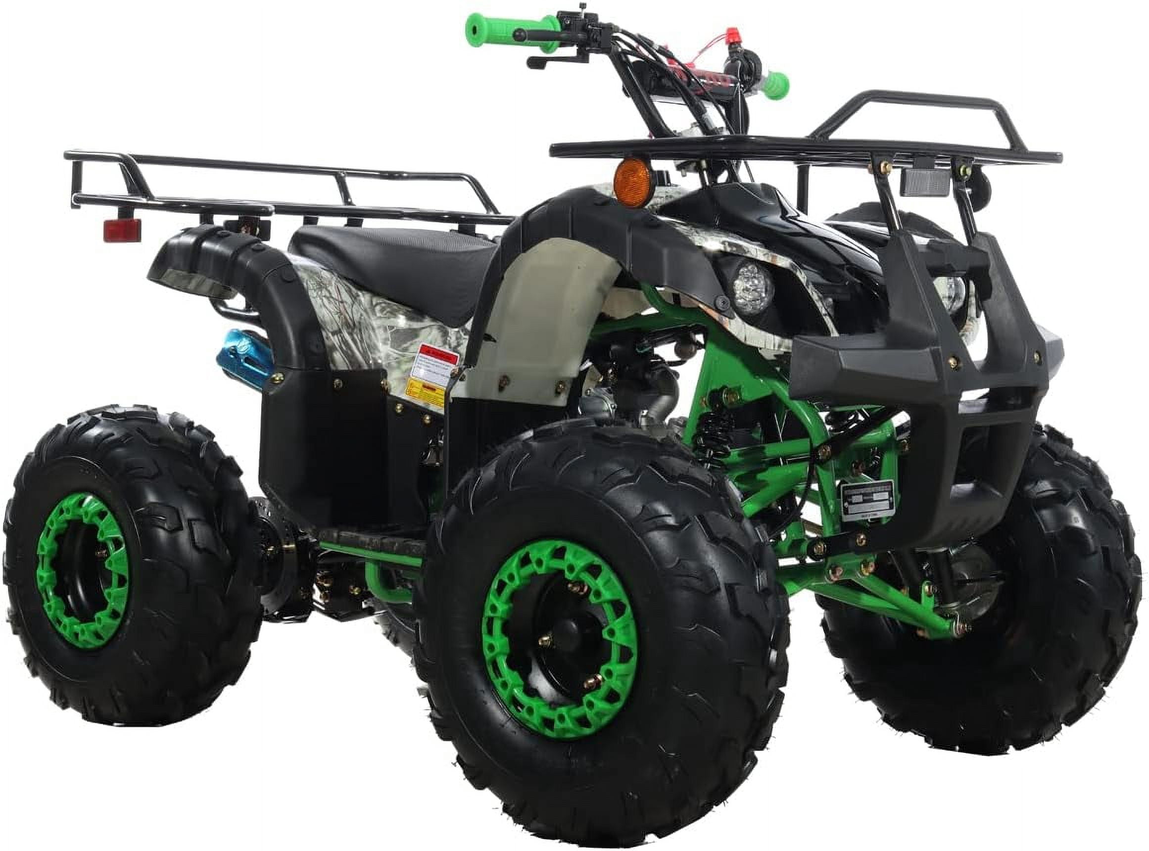 X-Pro 125cc Kids Gas ATV, User-Friendly Automatic Transmission, Reverse ...