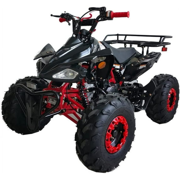 "X-Pro 125cc Kids Gas ATV, Automatic 4-Stroke Quad with Reverse Control ...
