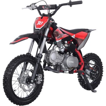 MotoTec X2 110cc 4-Stroke Mini Automatic Gas Dirt Bike for Kids, Green ...