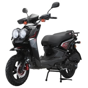 Tao Motor 50cc Gas Scooter Pony 50, Red - Adult Street Legal, Gasoline ...