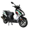 Vitacci Clash 200 Adult Fast Commuter EFI Gas Street Scooter - Blue ...